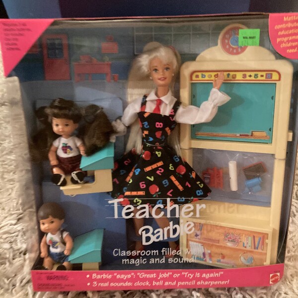 Barbie Teacher Svg - Etsy