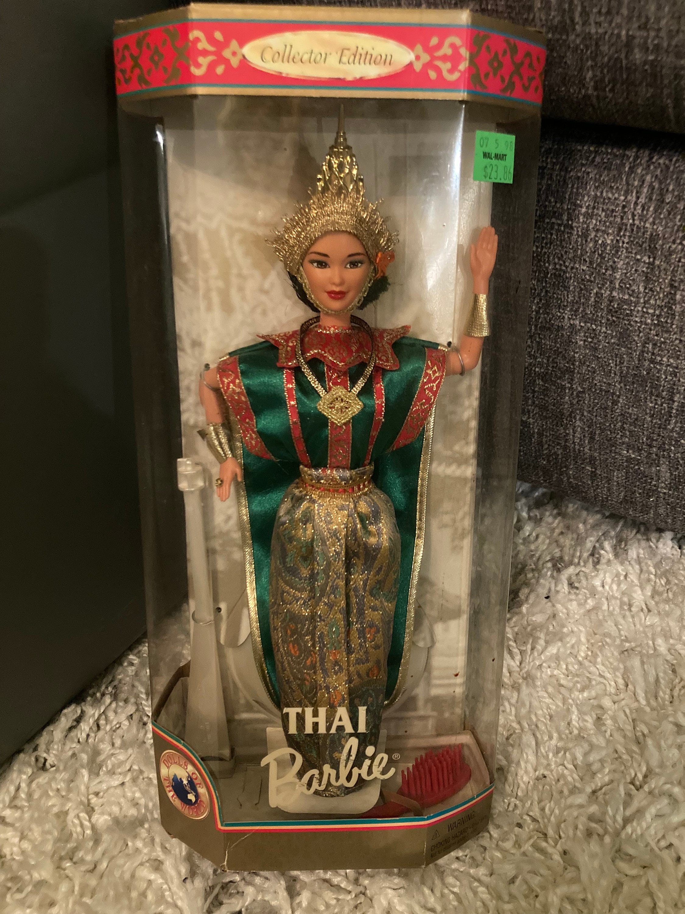 Thai Barbie, Collector Edition, Dolls of the World, 1997, #18561, New ...