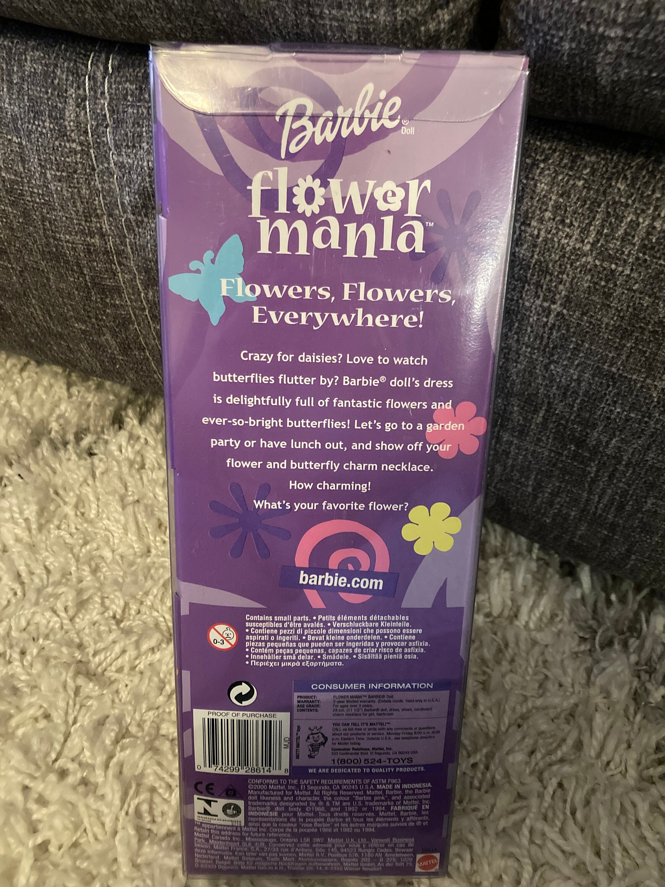 Flower Mania Barbie, 2000, 28614, Special Edition, New in Box ...