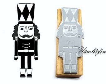 Nutcracker Stamp | Etsy