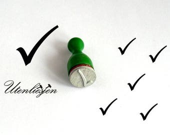 Check Box Stamp - Etsy