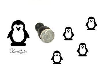 Penguin Stamp | Etsy