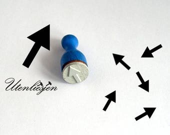 Arrow Rubber Stamp - Etsy