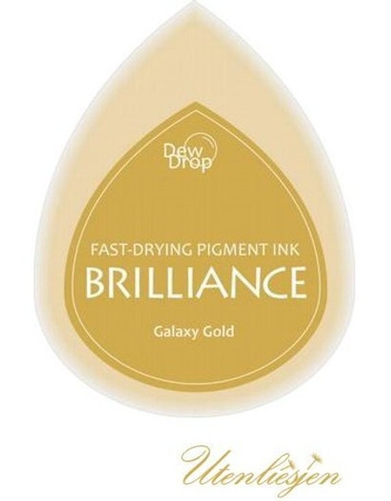 Memento Dew Drop Ink Pad Brilliance Black Copper Gold - Etsy