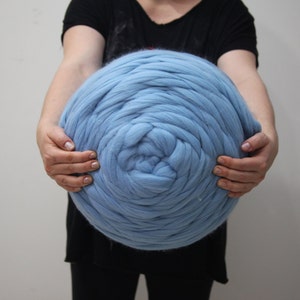 Chunky Knit Wool Extreme Knitting Super Bulky Yarn Chunky Yarn Wool ...