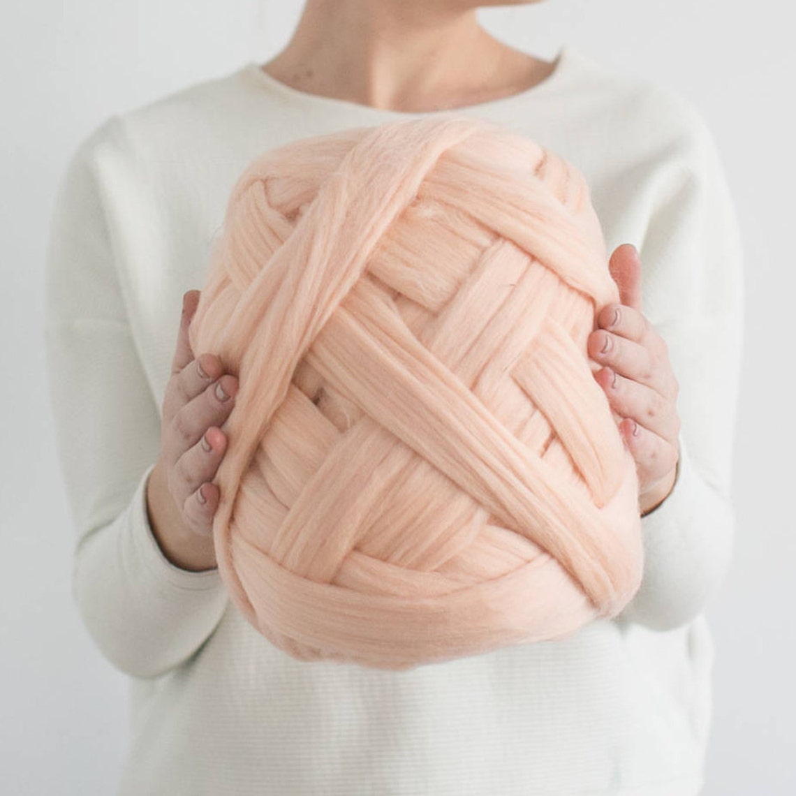 Giant Merino Wool Yarn Arm Knitting Chunky Yarn Mega Bulky - Etsy