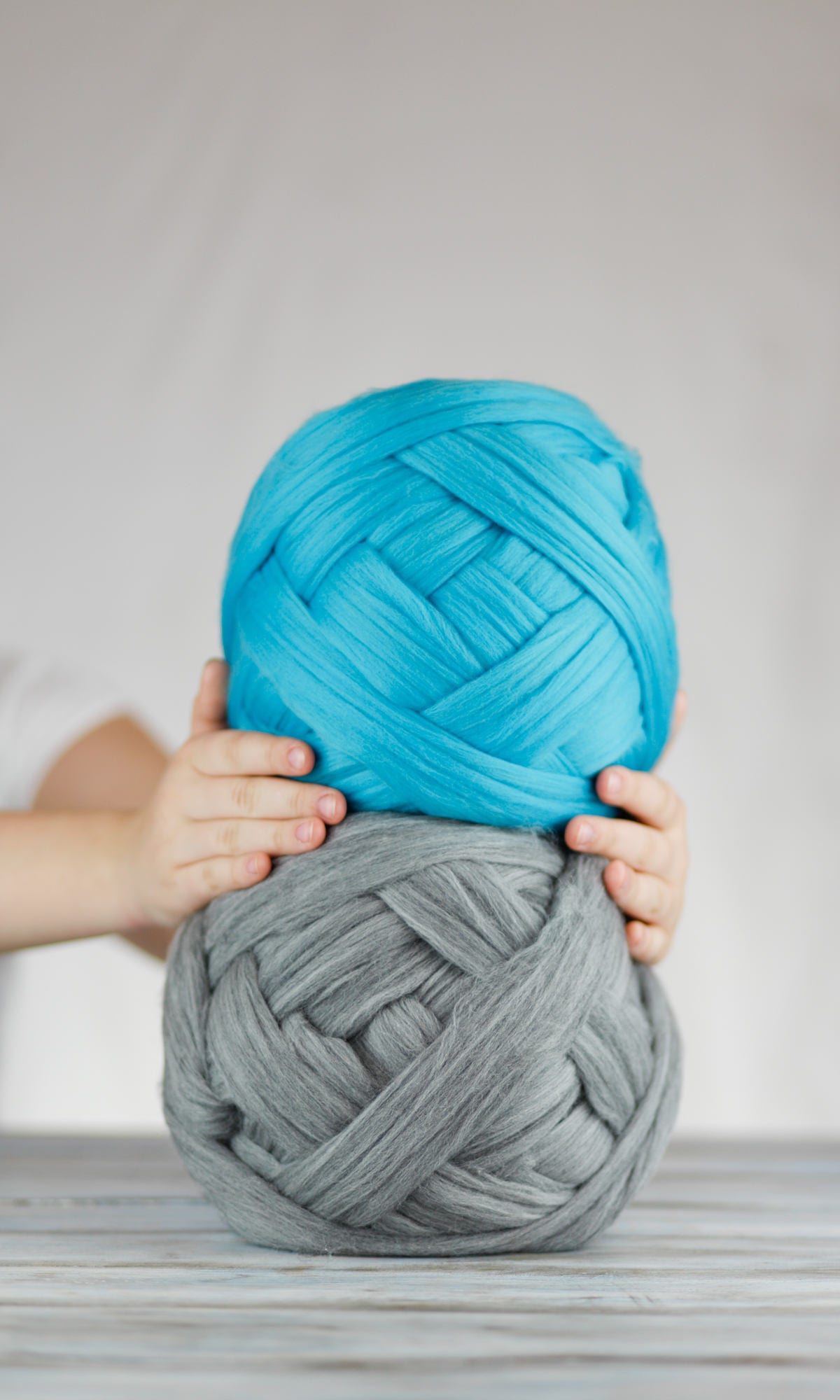 Chunky Yarn 45 color in stock Wool Yarn Merino Wool Giant | Etsy