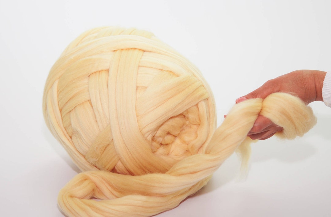 Arm Knitting Yarn, Merino Wool Yarn, Giant Yarn, Mega Yarn, Chunky Wool ...