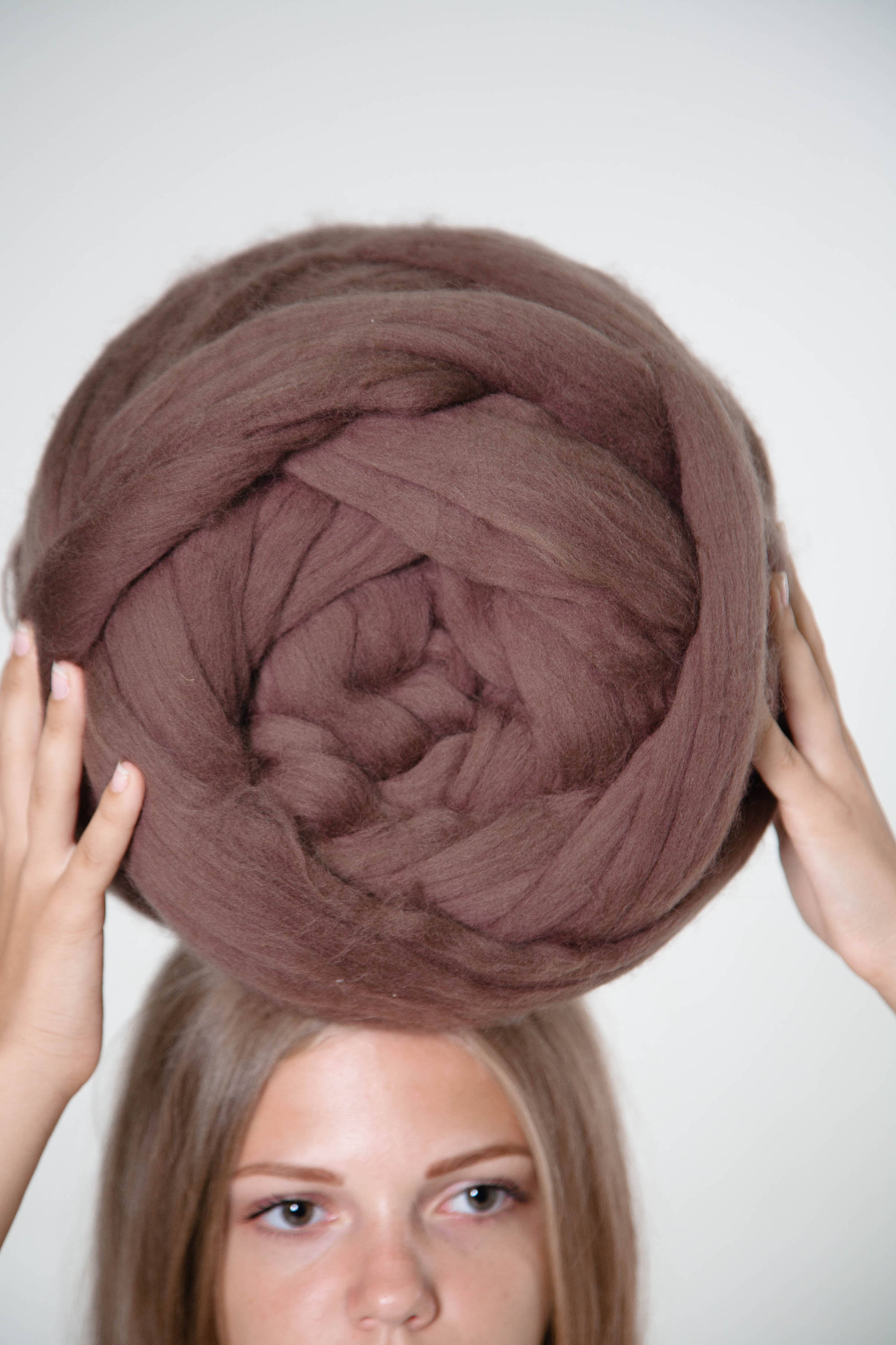 Giant Wool Yarn for Arm Knitting Oversized Yarn Mega Bulky | Etsy UK