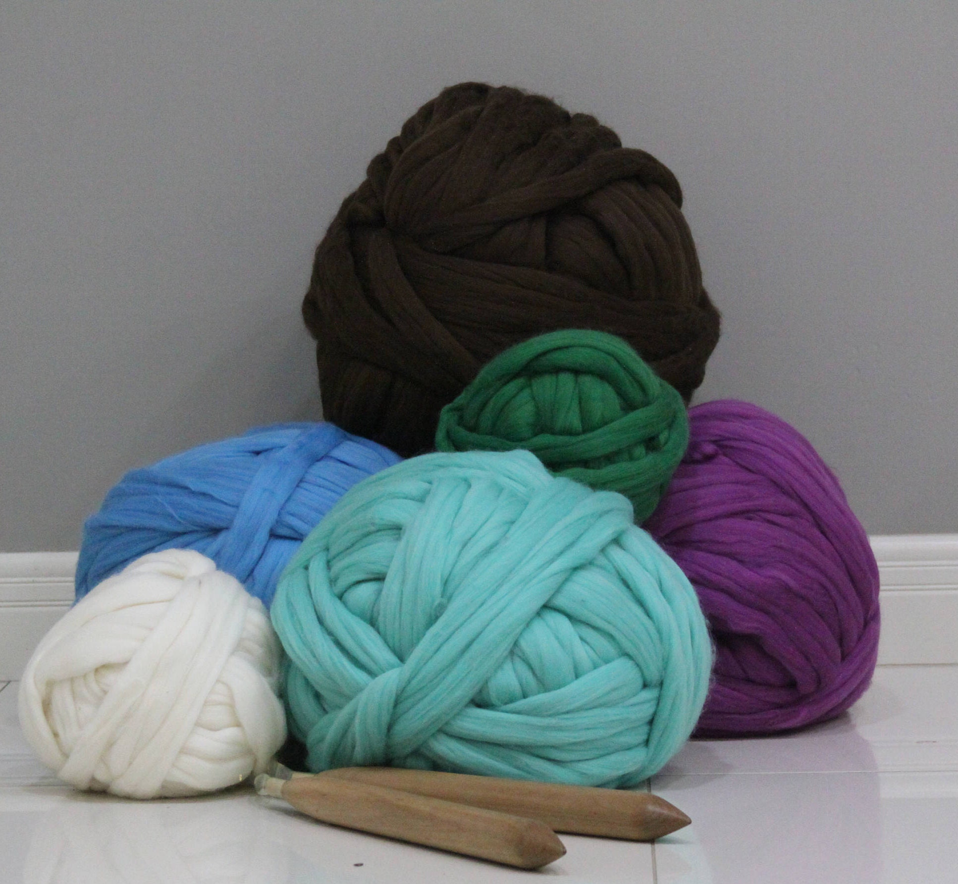 Chunky Knit Yarn 23 Microns Merino Wool Giant Yarn Knitting - Etsy Israel