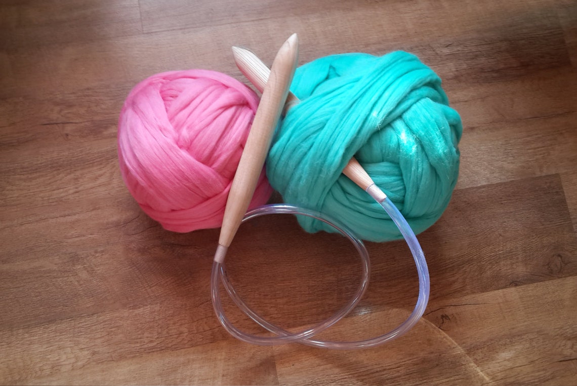 Chunky Knit Yarn 23 Microns Merino Wool Giant Yarn Knitting - Etsy Israel