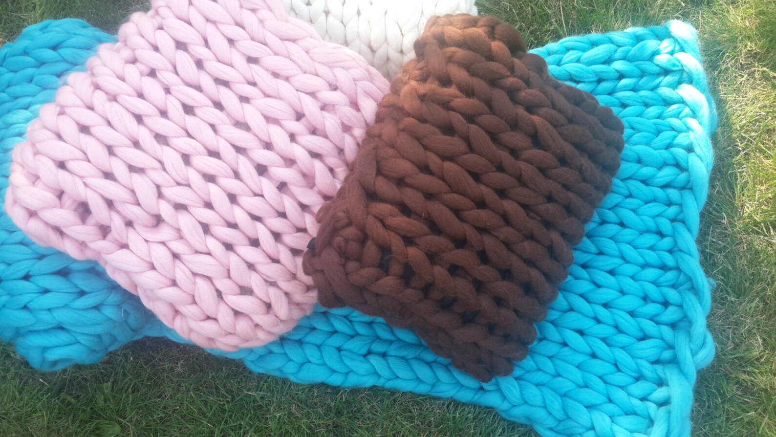 Chunky Knit Pillow Wool Knit Pillow Cozy Pillow Chunky Yarn - Etsy