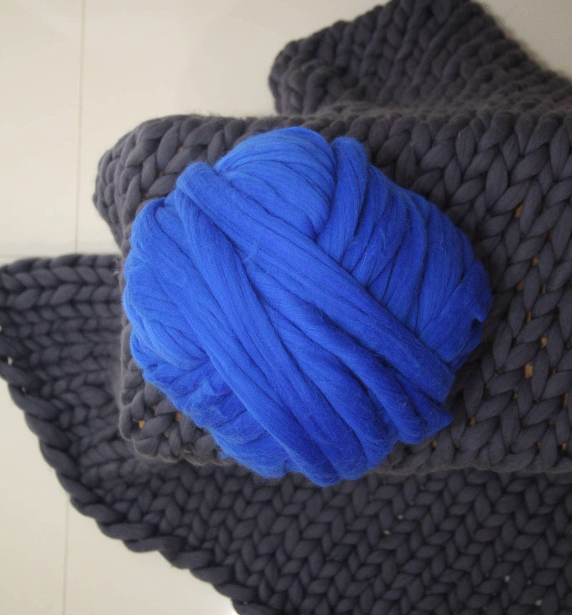 Giant Merino Wool Yarn Arm Knitting Chunky Yarn Mega Bulky - Etsy