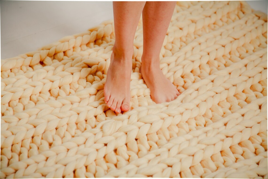 SALE! Double-sided Bulky Throw Chunky Blanket Home Decor Gifts for Her ...