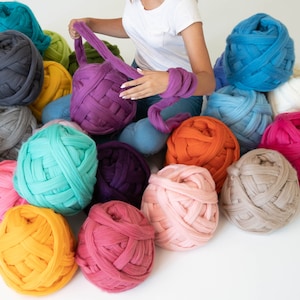 Wool Chunky Yarn is 100% Merino Wool. Great for Chunky Knits, Weaving ...