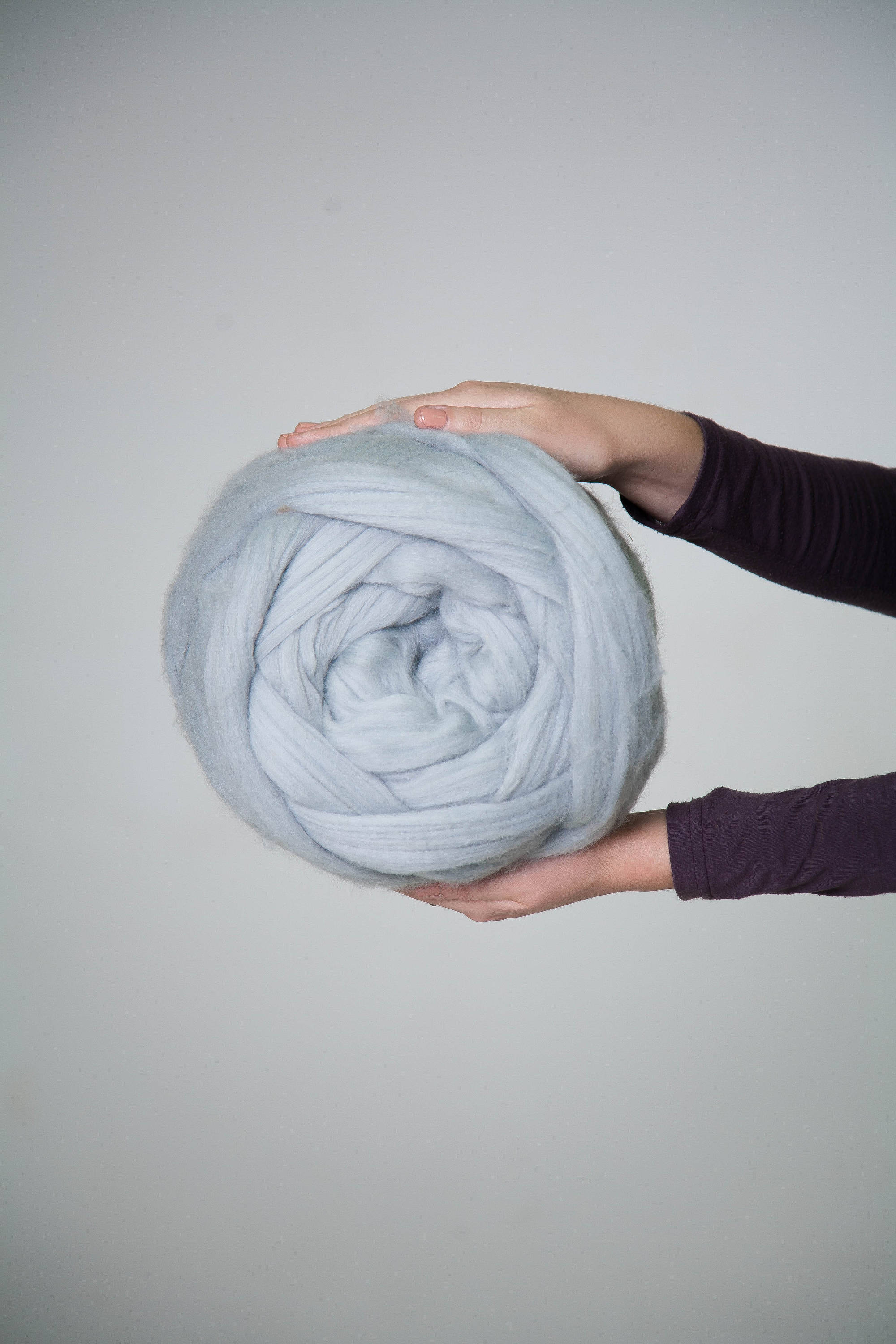 Arm Knitting Yarn 100% Wool Chunky yarn 23 microns Giant | Etsy