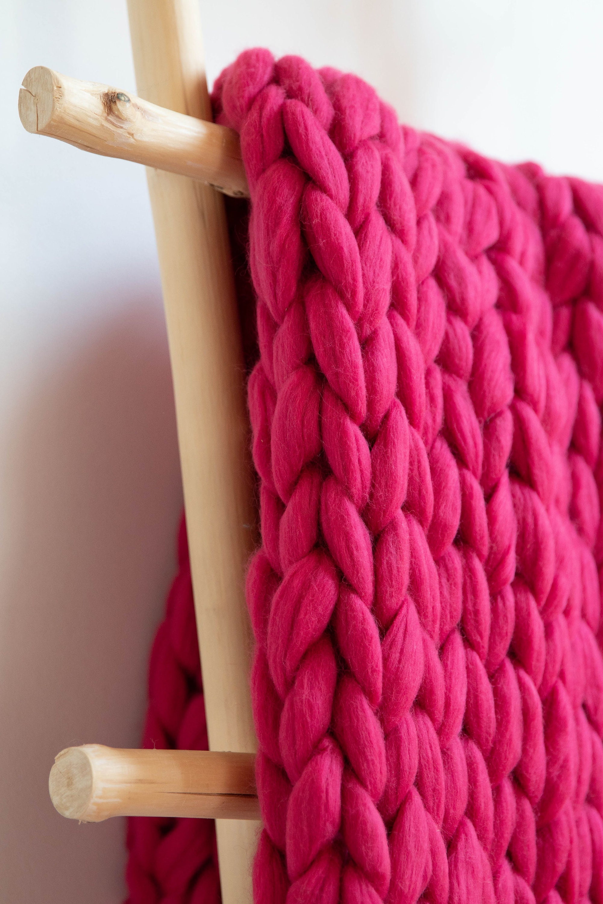 Super Chunky yarn 100% Merino Wool. Giant knitting. Great for | Etsy