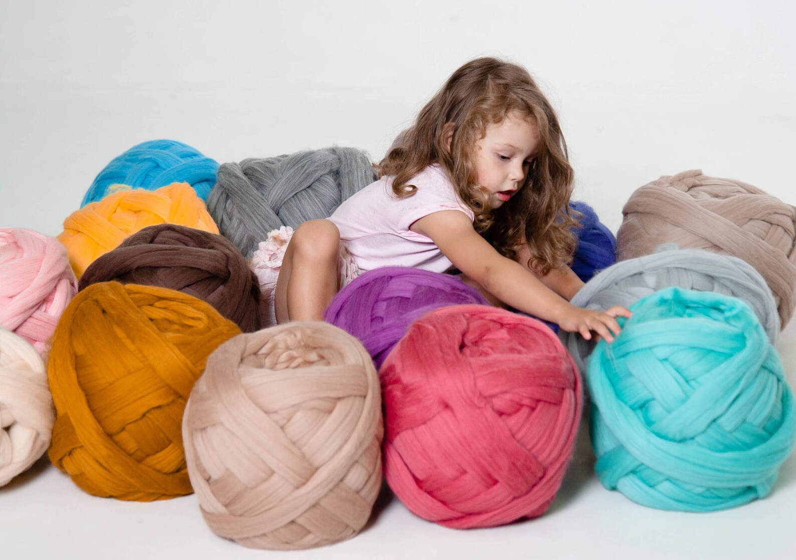 Giant Wool Yarn For Arm Knitting Knitting Wool Bulky Wool | Etsy