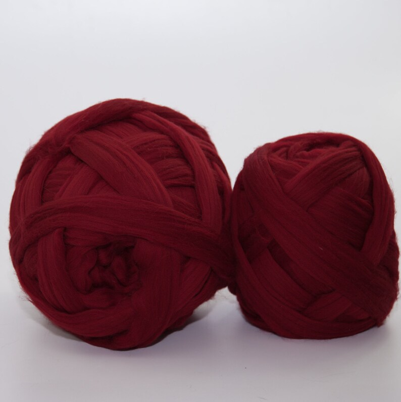 Chunky yarn Merino Wool for Arm Knitting Giant Yarn Chunky | Etsy