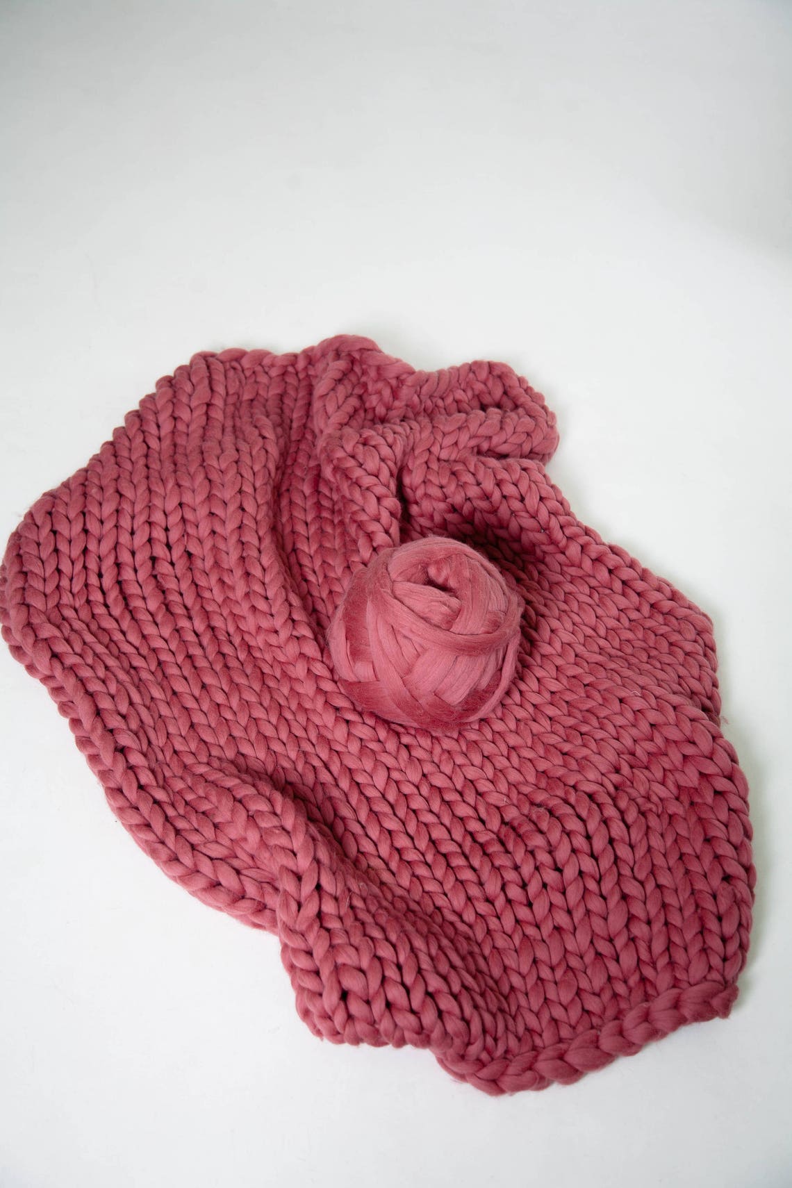 Giant Wool Yarn 23 microns Knitting Merino Wool Chunky | Etsy