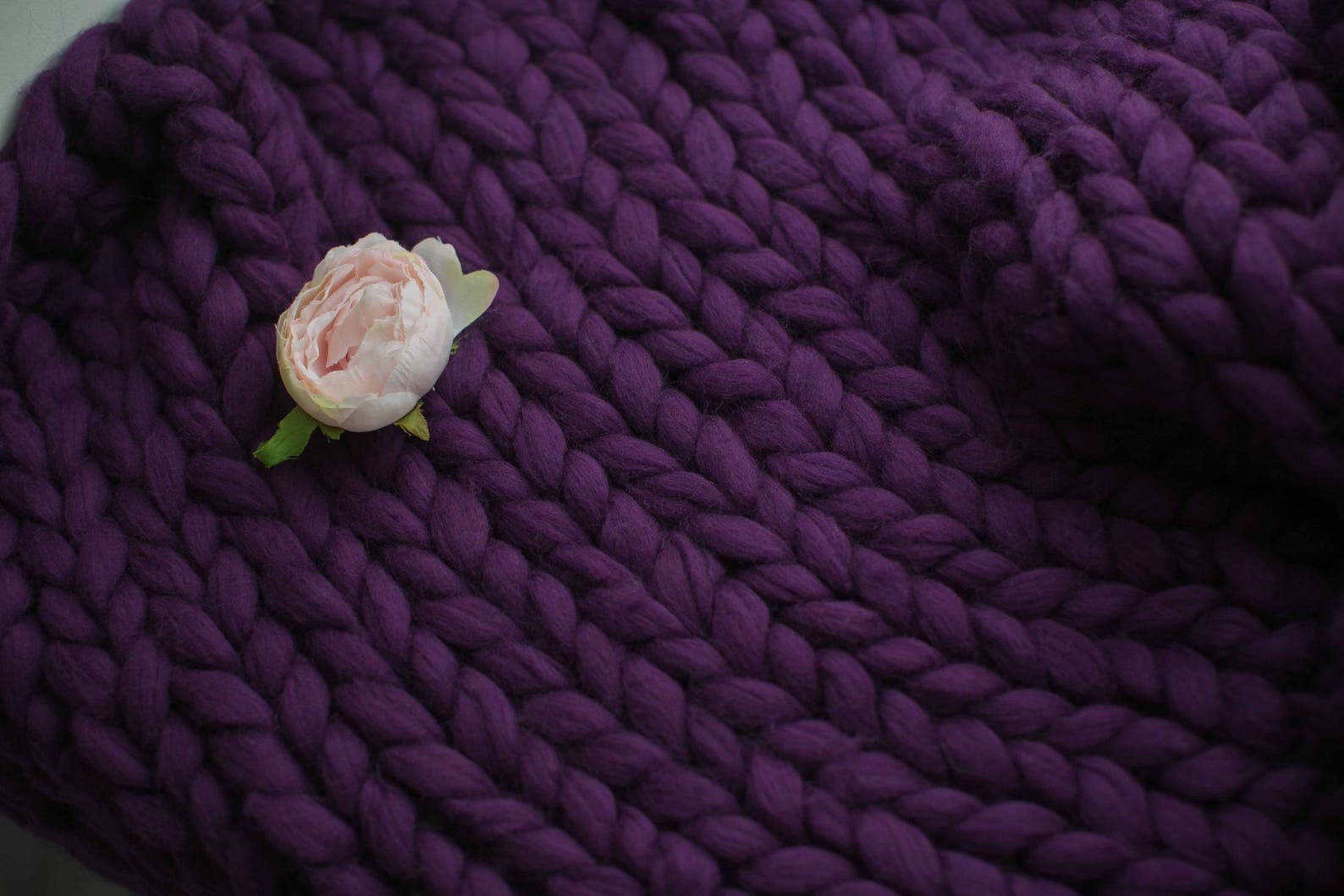 Giant Wool Blanket Giant Knit Blanket Chunky Blanket Chunky Merino Wool ...