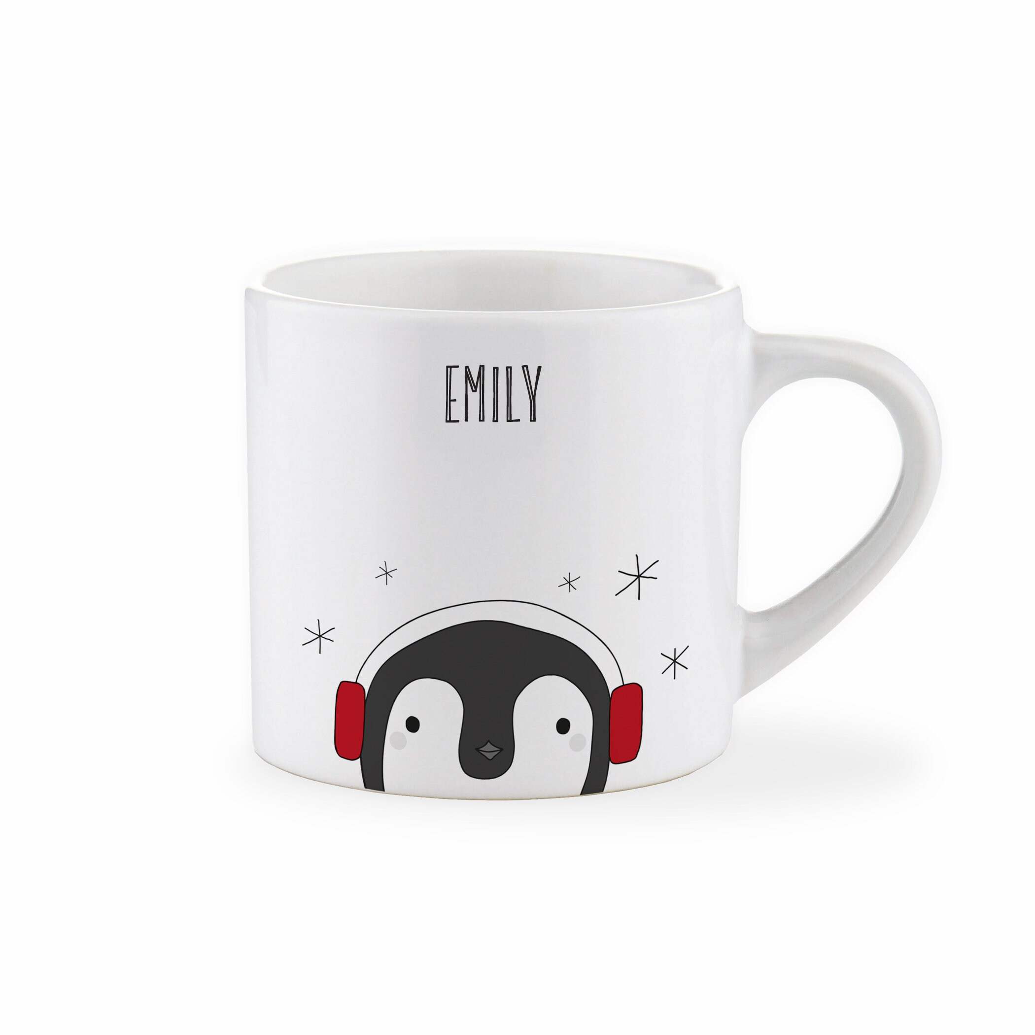 Penguin Children's Personalised Mug | Christmas | Customised | Xmas Eve ...
