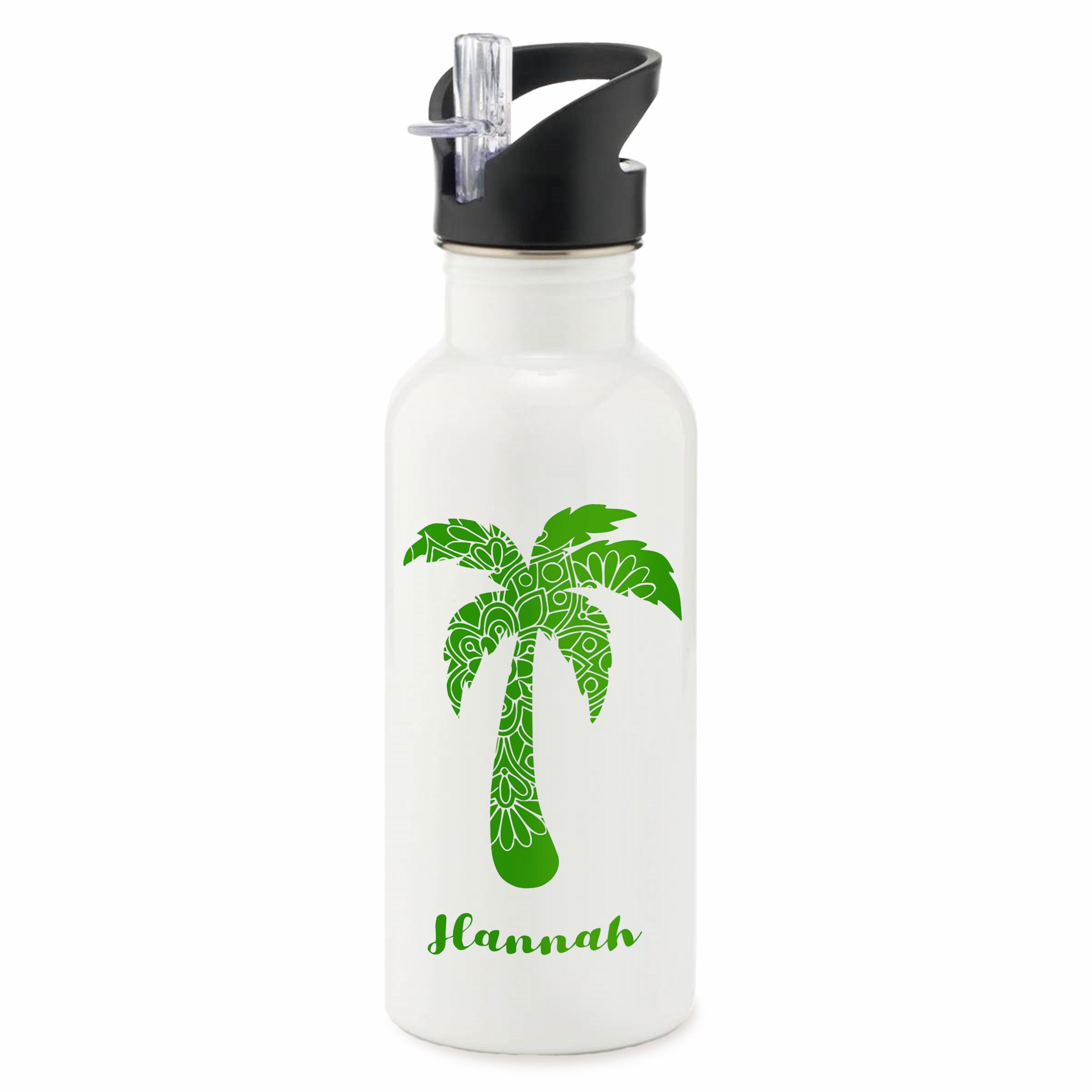 Personalised Tropical Summery Water Bottles | Reusable Water Bottles ...