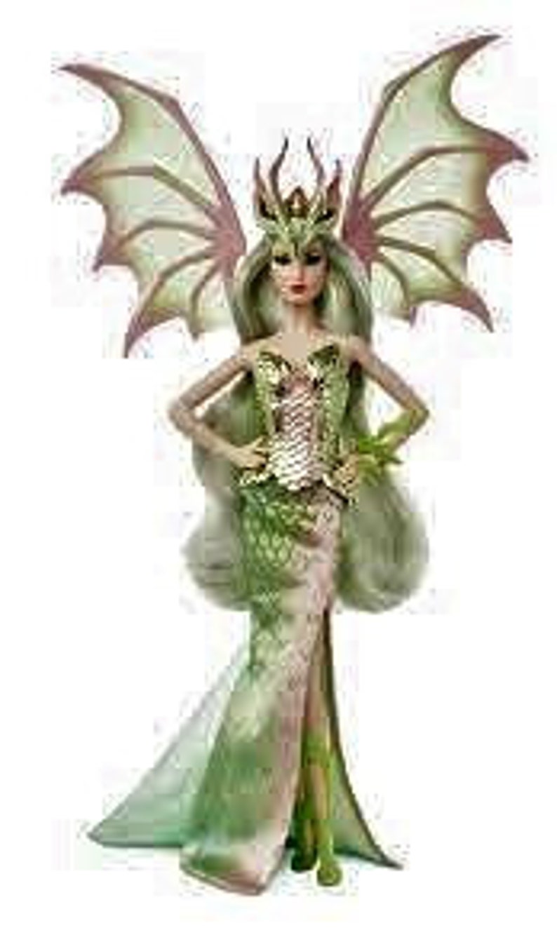 RARE NRFB Barbie Dragon Empress Third and Final Doll to Enchant the ...