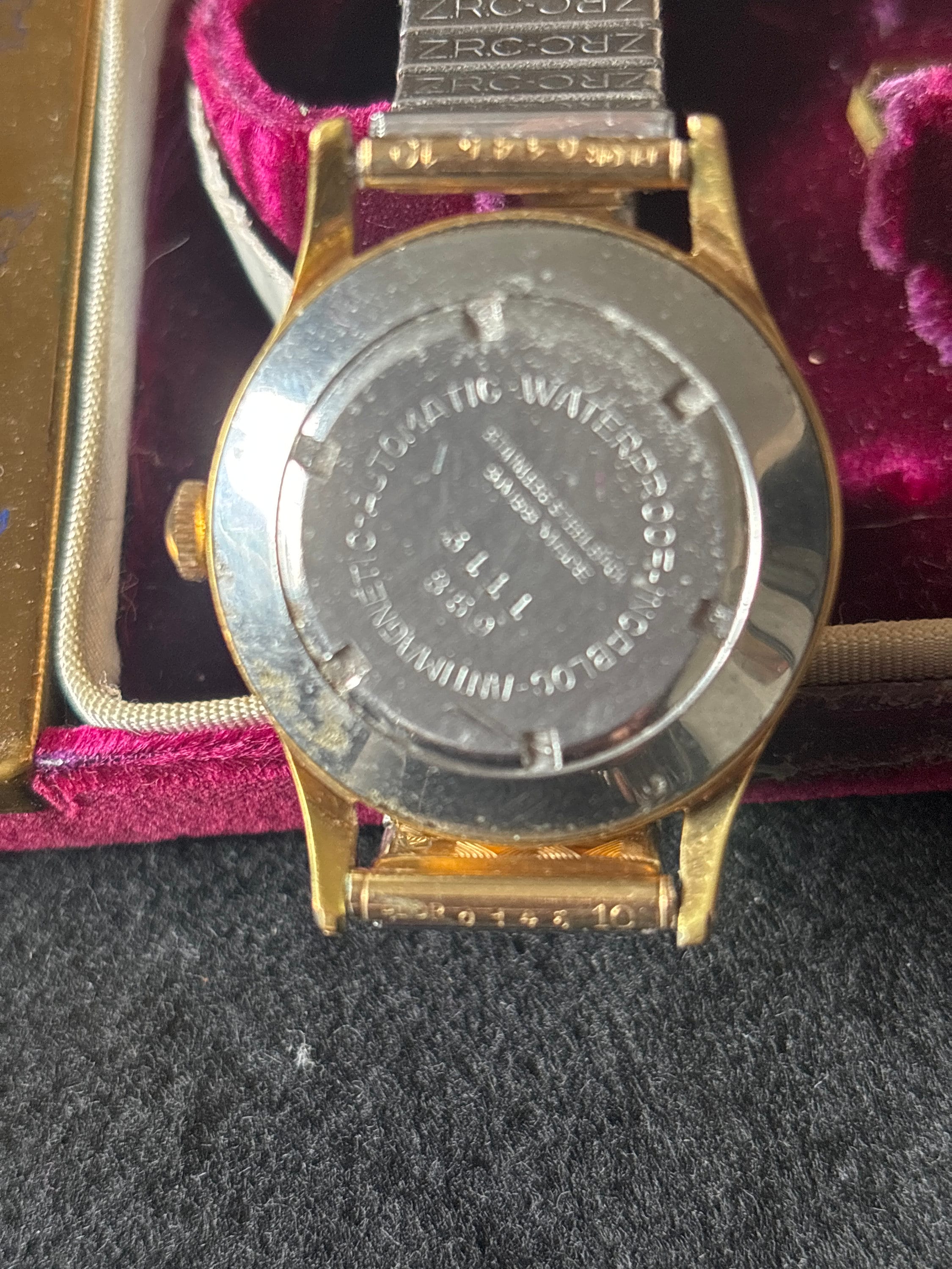 RARE HALSA 1950s Automatic Wind Wrist Watch in Original Case - Etsy