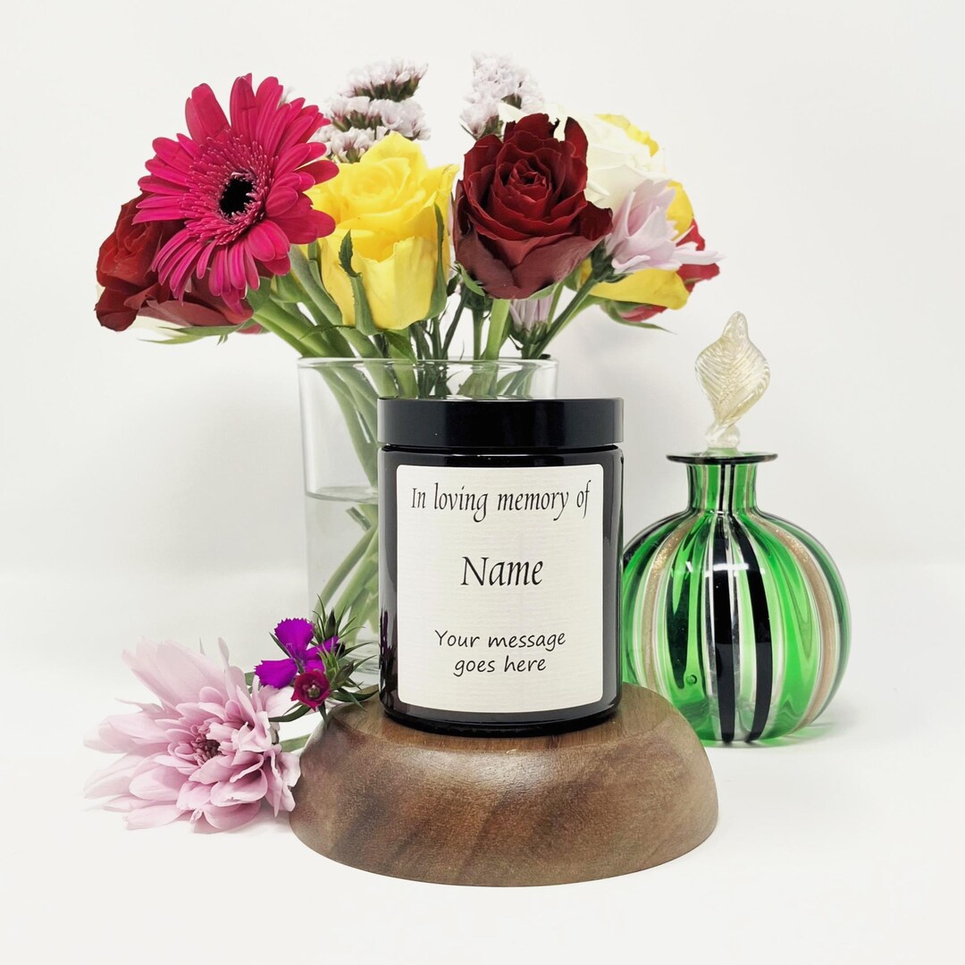 Remembrance Candle. Bereavement Candle. in Loving Memorial Gift. Sorry ...