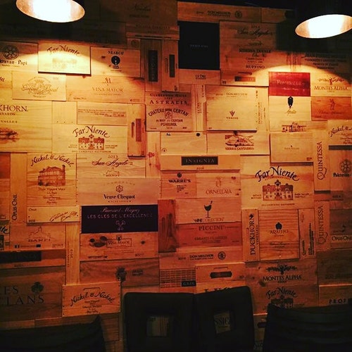 Assorted & Branded Wine Crate Panels wood Wine Box Sides / - Etsy