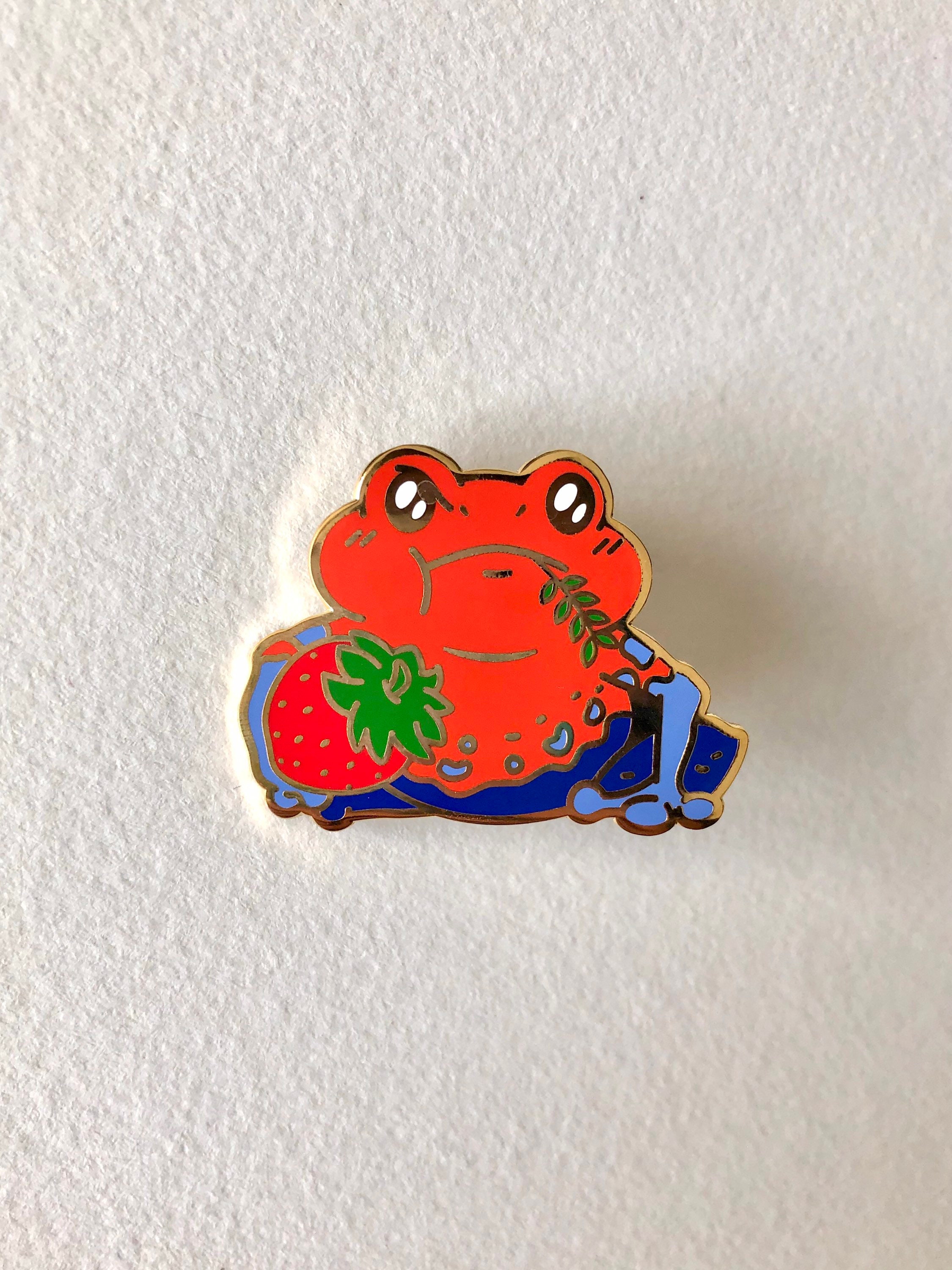 Poison Dart Frog Enamel Pin - Frog - Toad, Enamel Pin, Frog Hard Enamel ...