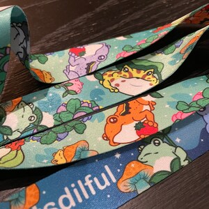 Frog Lanyard - Frog, Lanyard, Toad, Toad Lanyard, Flower Lanyard, Flower, Milk Frog, Poison Dart ...