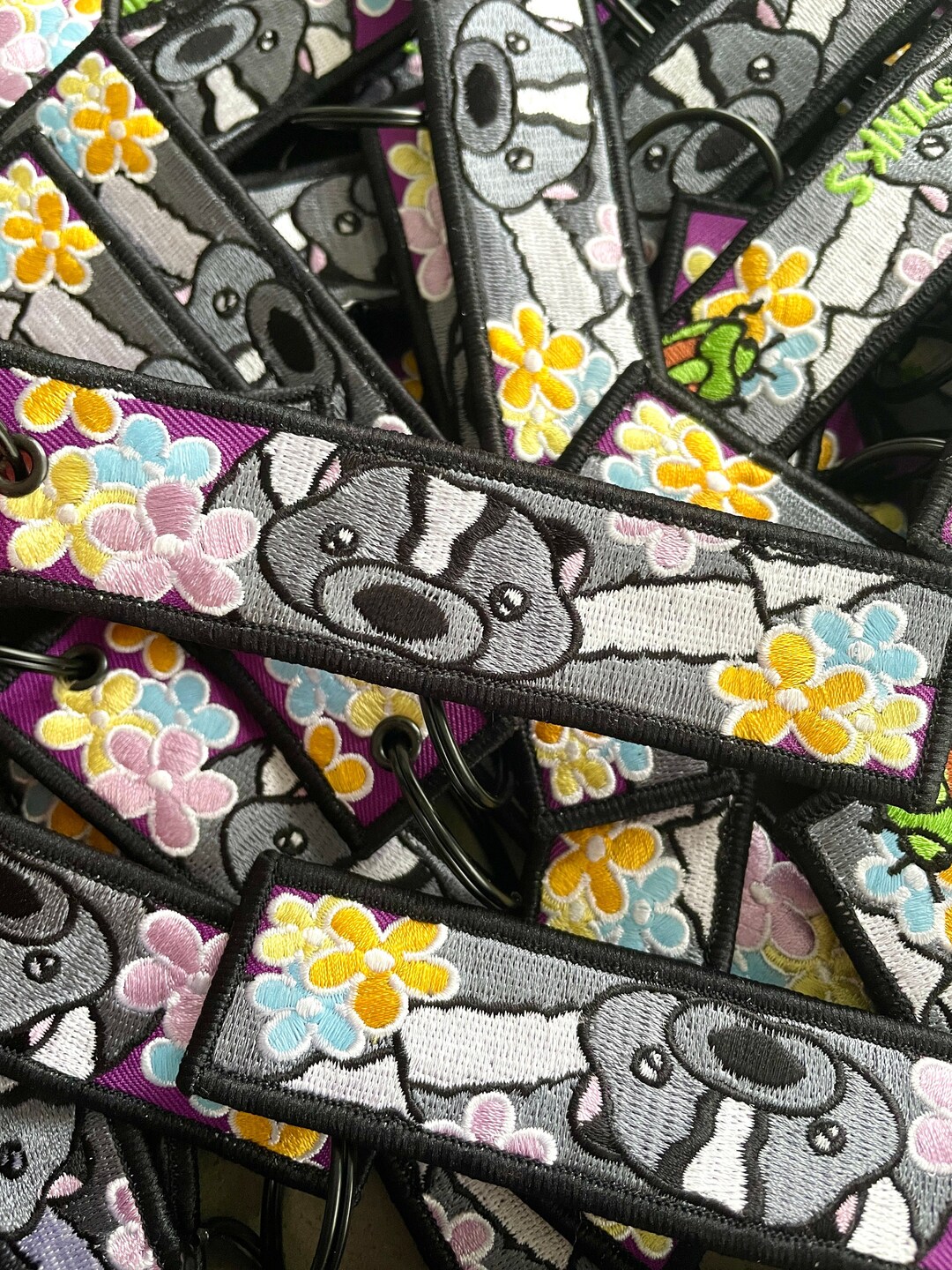 This Stinks - Skunk, Embroidered Skunk, Skunk Keychain, Skunk ...