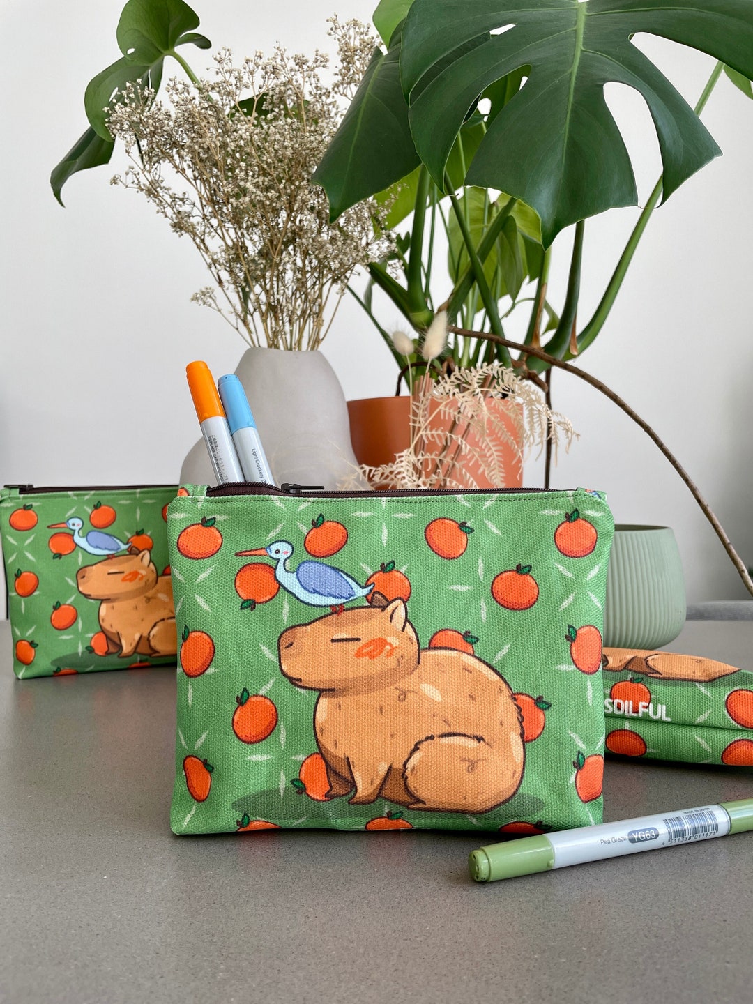 Capybara - Pencil Case - Capybara, Capybaras, Capybara Pencil Case ...