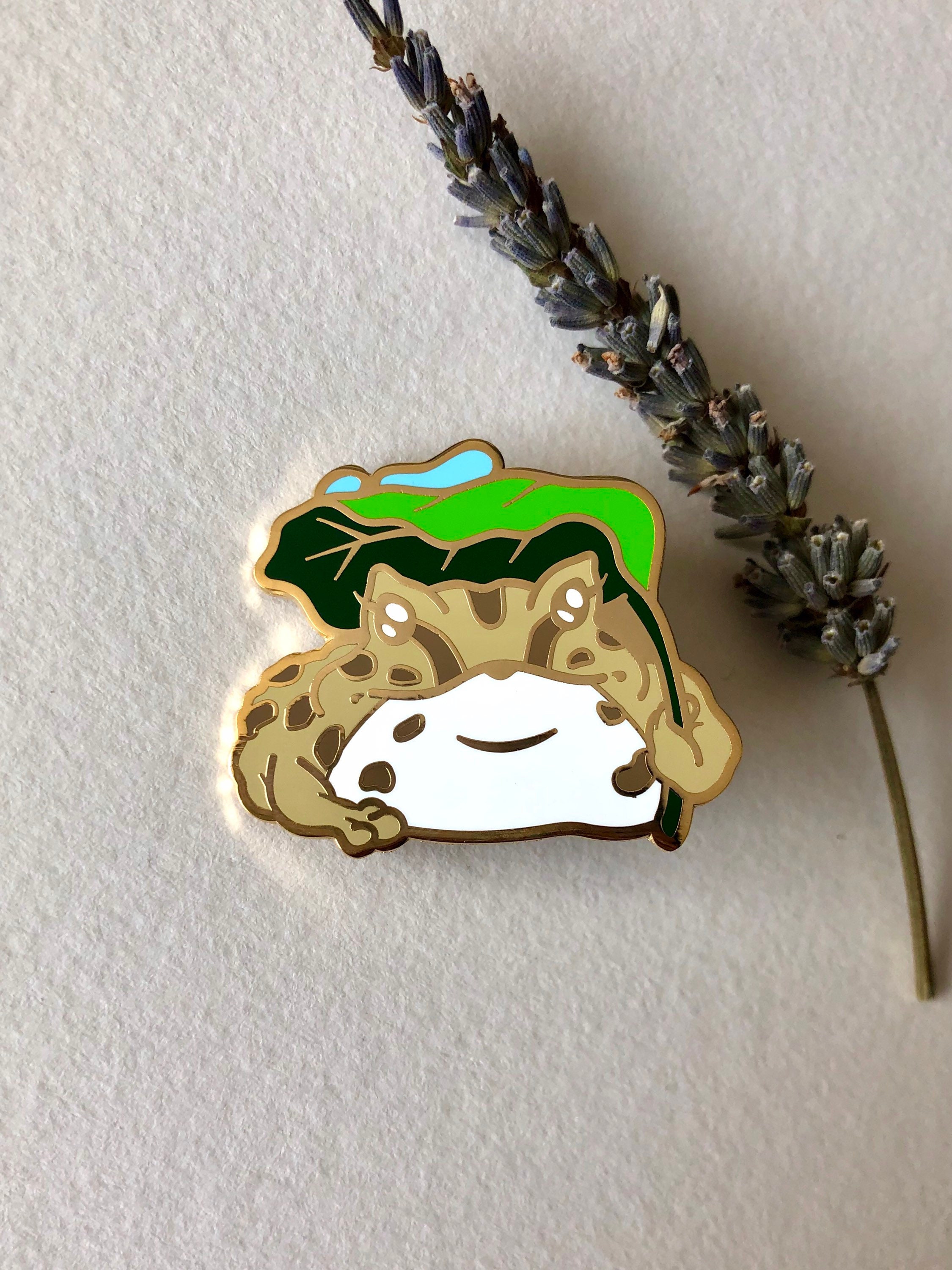 Horned Frog Enamel Pin Frog Toad Enamel Pin Frog Hard - Etsy