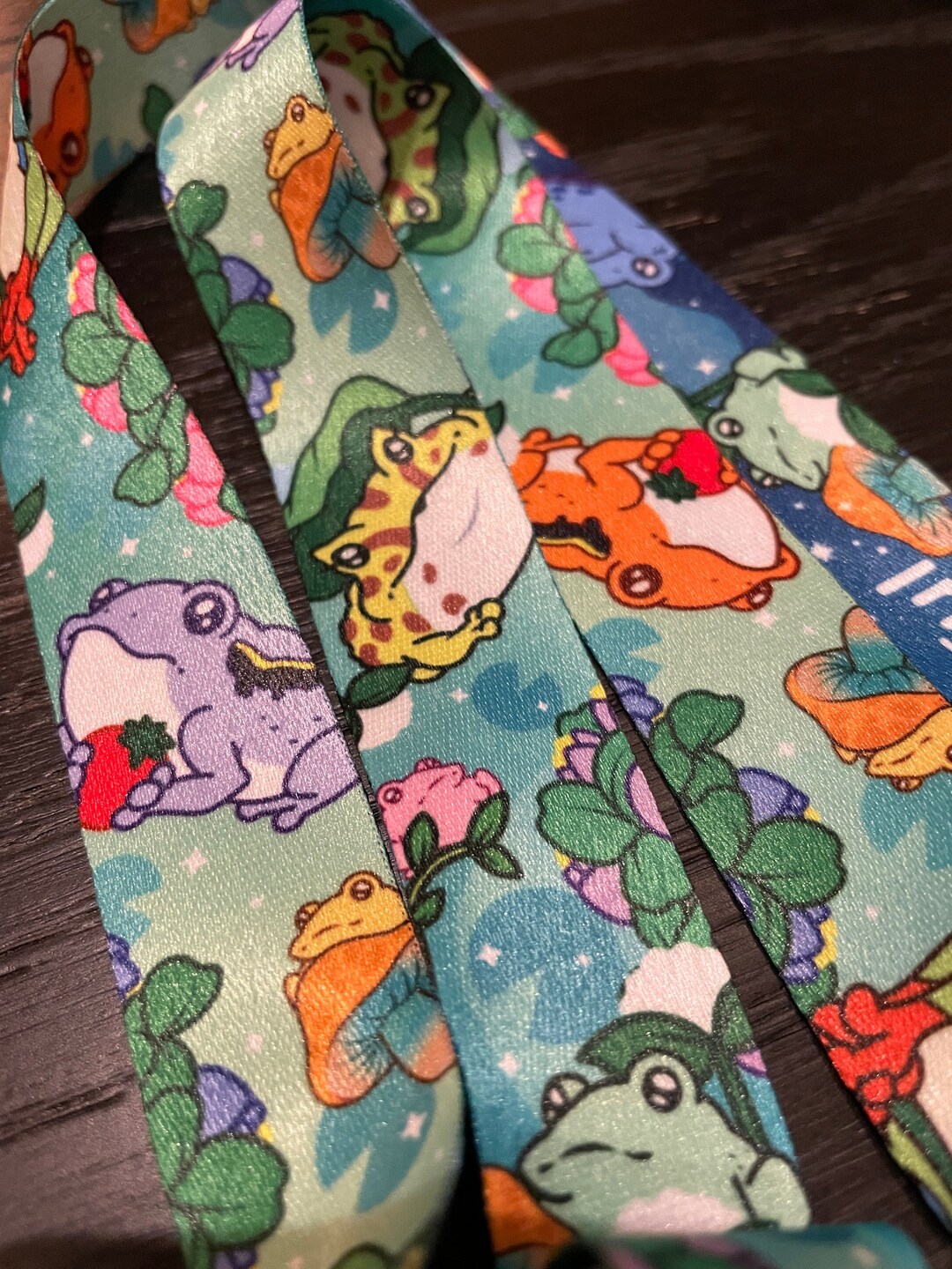Frog Lanyard - Frog, Lanyard, Toad, Toad Lanyard, Flower Lanyard ...