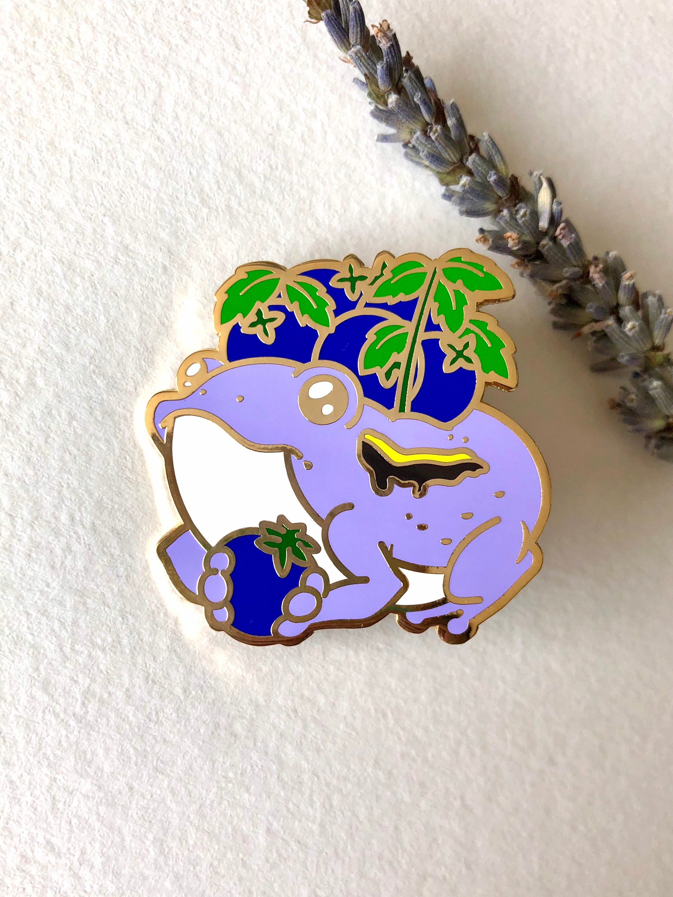 Tomato Frog Enamel Pin - Frog - Toad, Enamel Pin, Frog Hard Enamel Pin ...