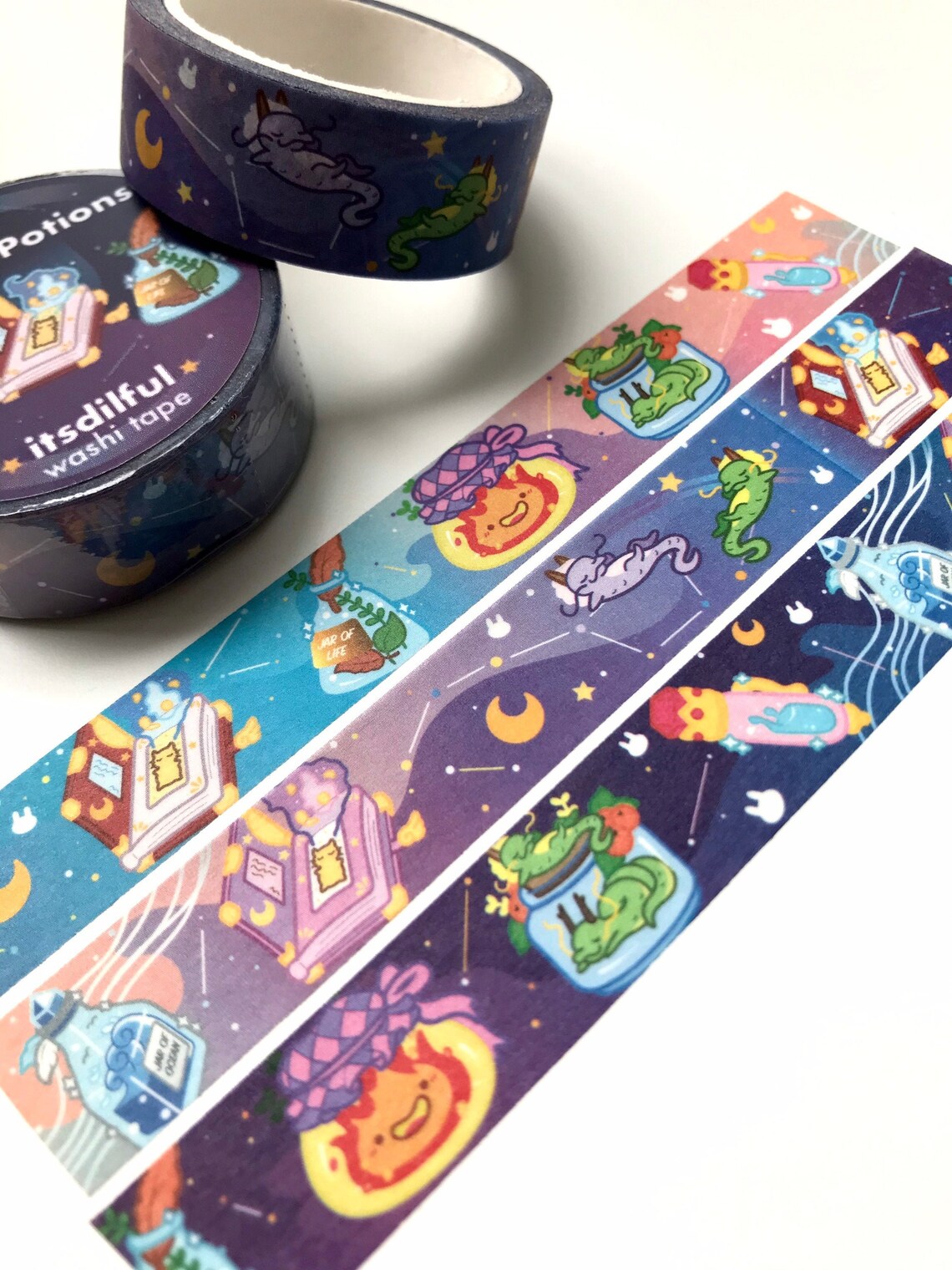 Magic & Potions Washi Tape Washi Tape Cute Washi Tape - Etsy