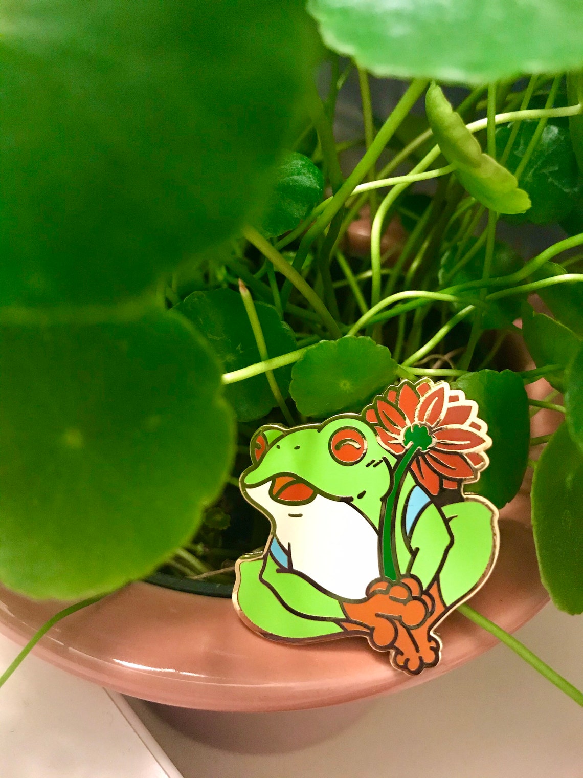 Pride Frog Enamel Pin - Frog - Pride, Enamel Pin, Frog Hard Enamel Pin ...