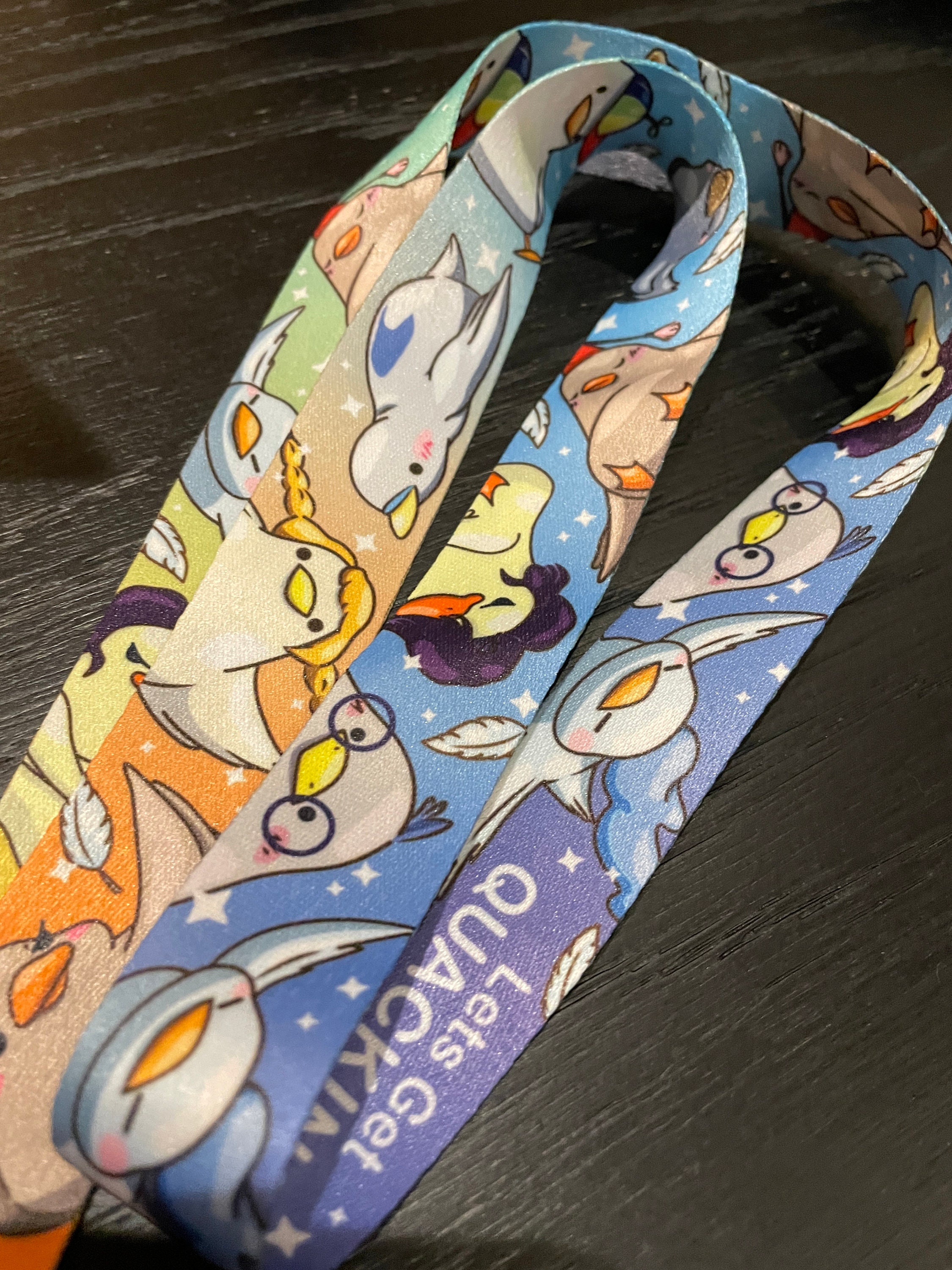 Let's Get Quacking - Bird Lanyard, Bird, Lanyard, Cute Lanyard, Duck ...
