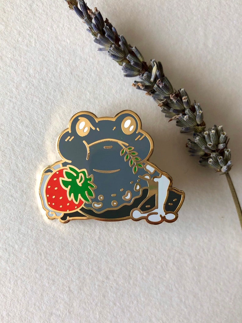 Poison Dart Frog Enamel Pin - Frog - Toad, Enamel Pin, Frog Hard Enamel ...