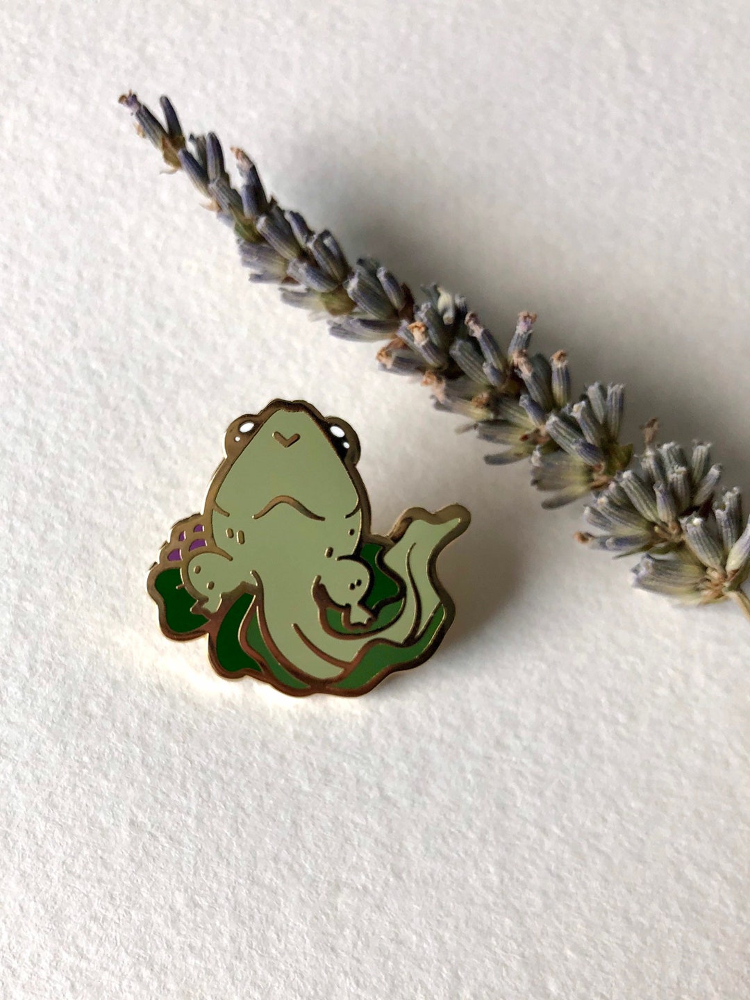 Tadpole Enamel Pin - Frog - Toad, Enamel Pin, Frog Hard Enamel Pin ...