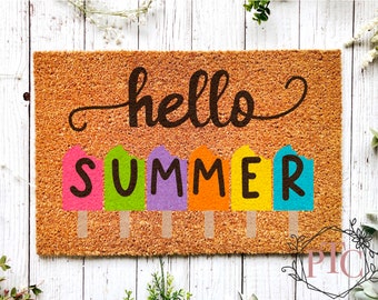 Summer Doormat | Etsy