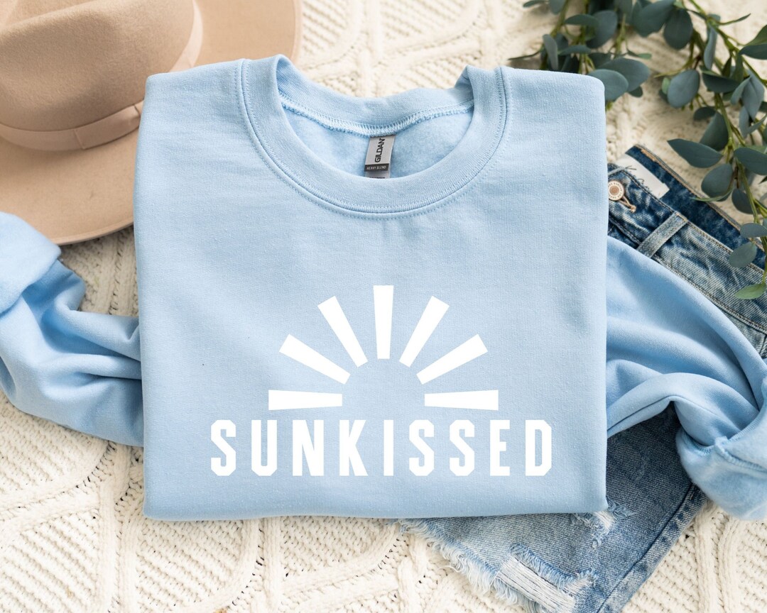 Sunkissed Sweatshirt Womens Beach Sunkissed Shirt Summer Unisex