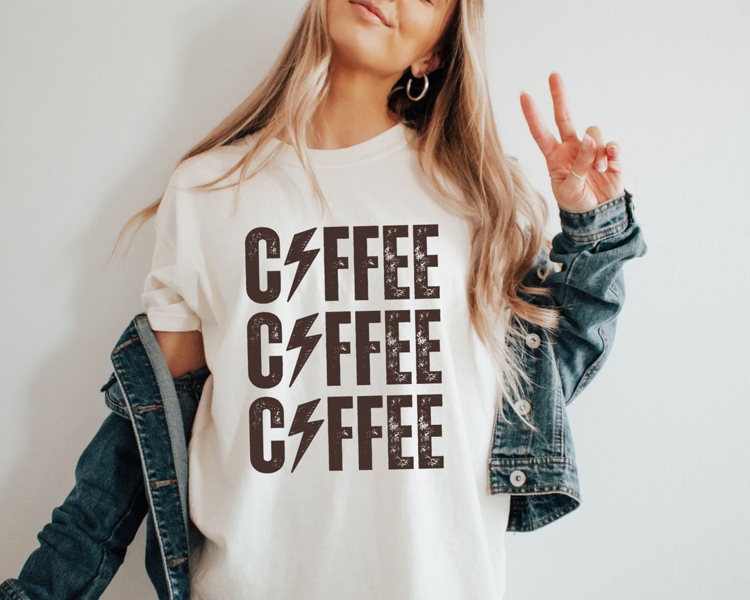 Café Café Camiseta de café / Regalo de amante del café / Camiseta ...