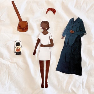 Harriet Tubman Paper Doll / DIY Historical Women Paper Dolls - Etsy