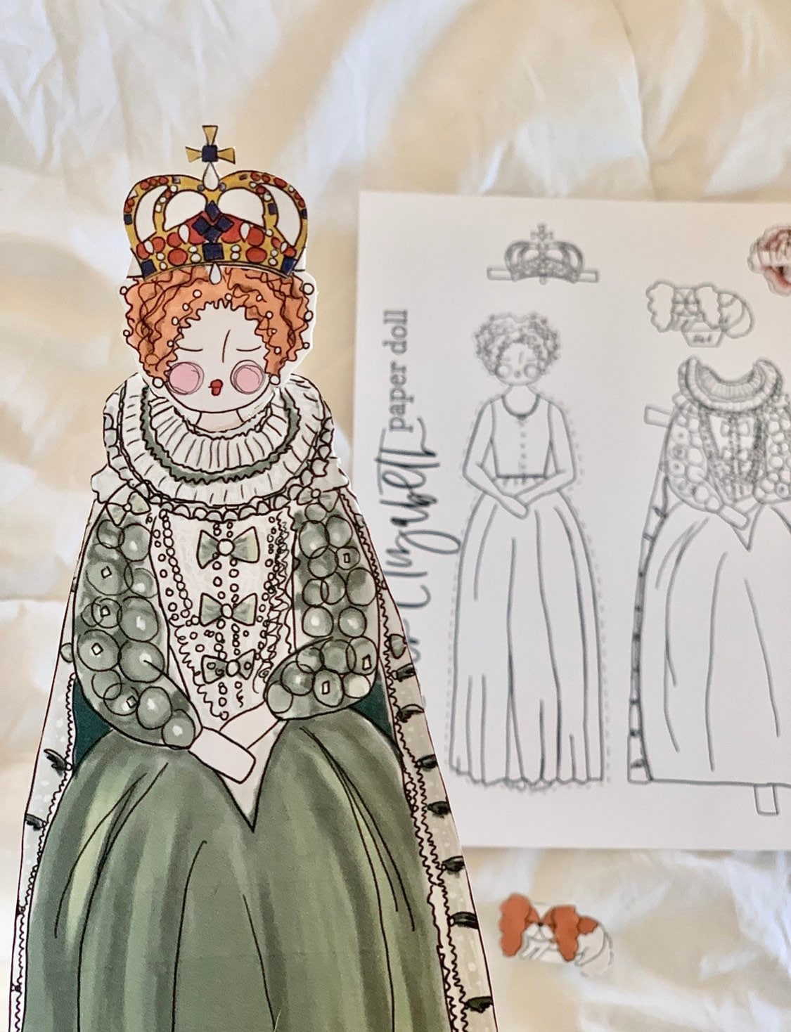 Custom paper doll / DIY paper dolls | Etsy