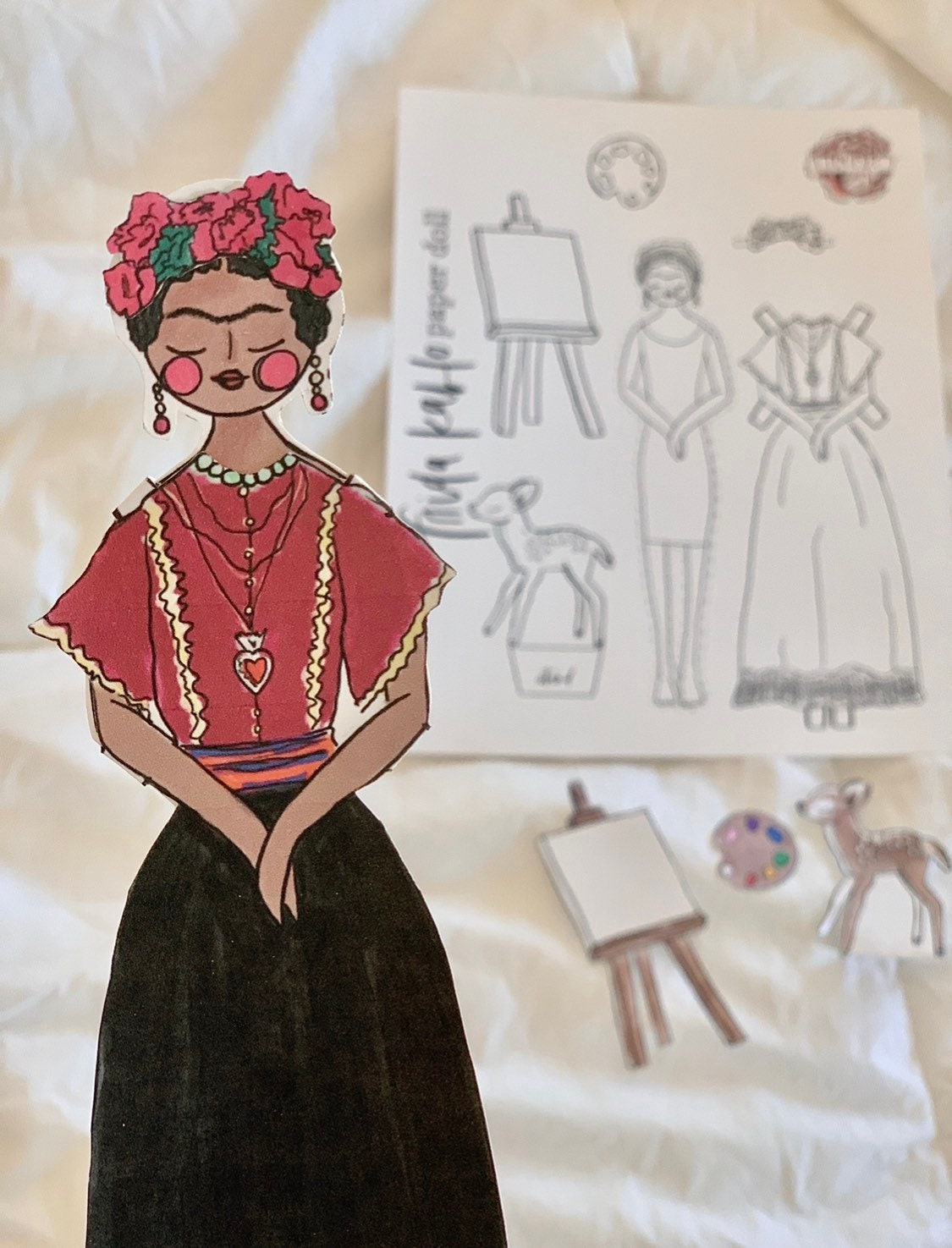 Custom paper doll / DIY paper dolls | Etsy