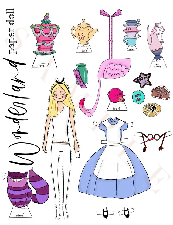 Marisole Monday Princess Paper Dolls